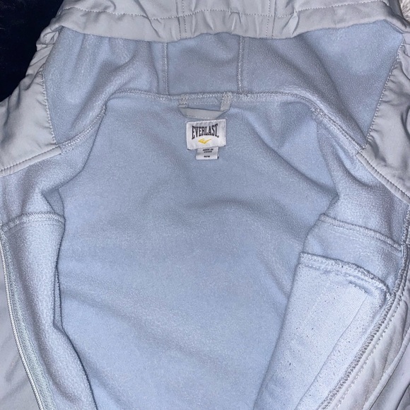 Everlast | Jackets & Coats | Powder Blue Zip Up Jacket Worn Twice ...